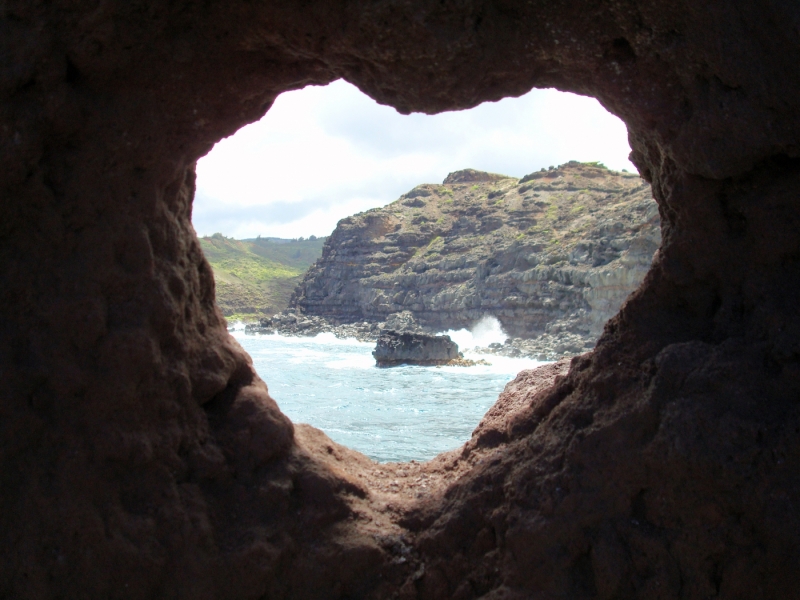 Heart rock formation near the Nakalele Blowhole | Qwik Focus Photography